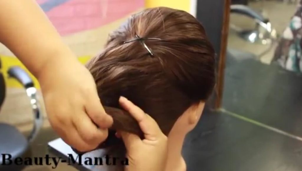 French Roll Hairstyle Tutorial - FashionShala